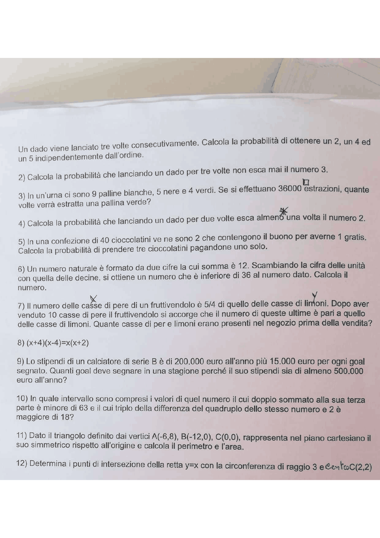 Esercizi Di Aritmetica Docsity