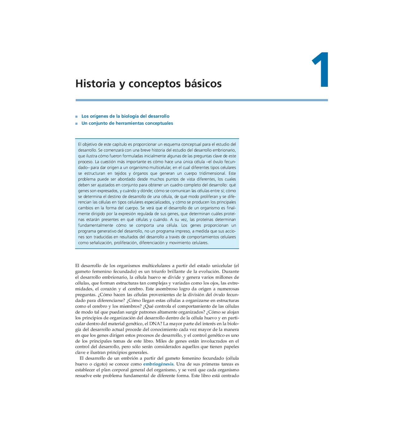 Wolpert Principios Del Desarrollo Cap 1 Docsity