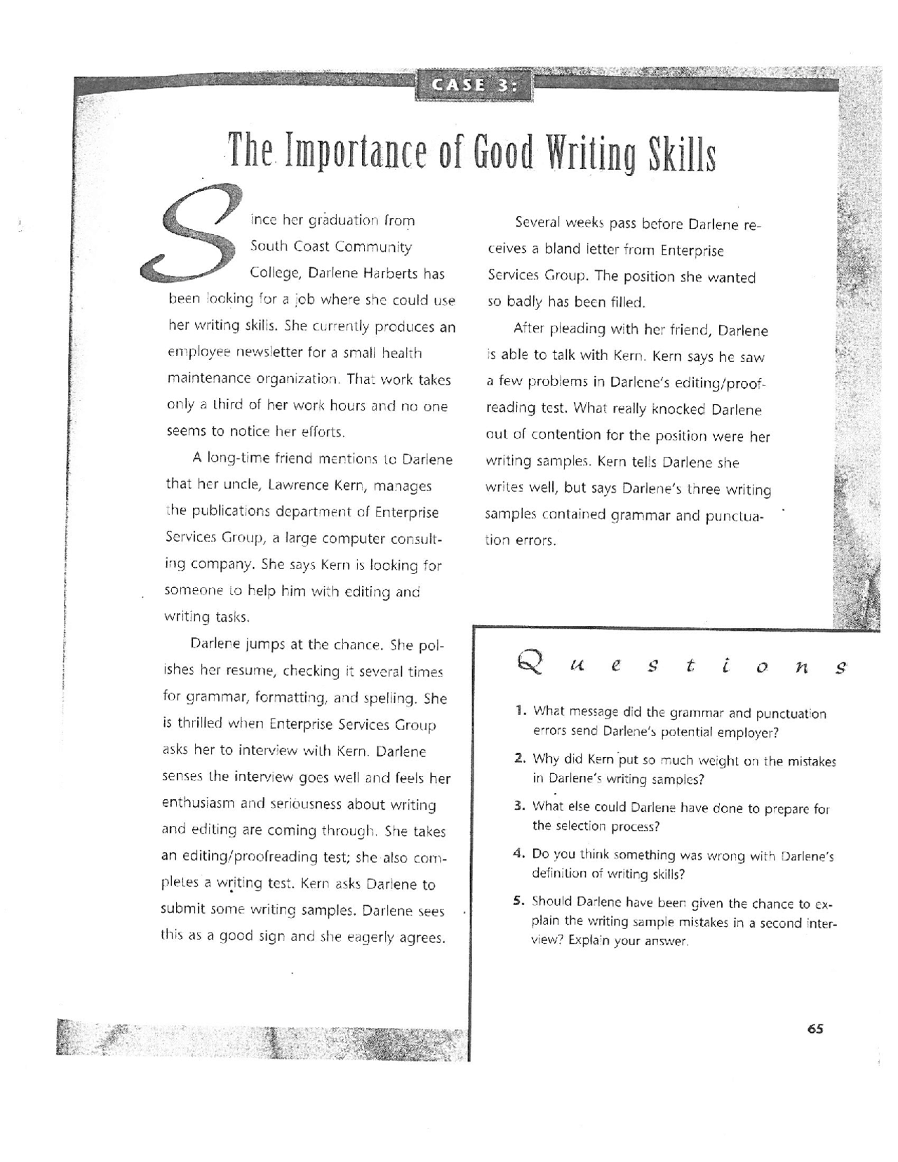 Importance Of Good Writing Skills Lecture Notes Sociology Docsity Importance Of Good Writing Skills Lecture Notes Sociology Docsity