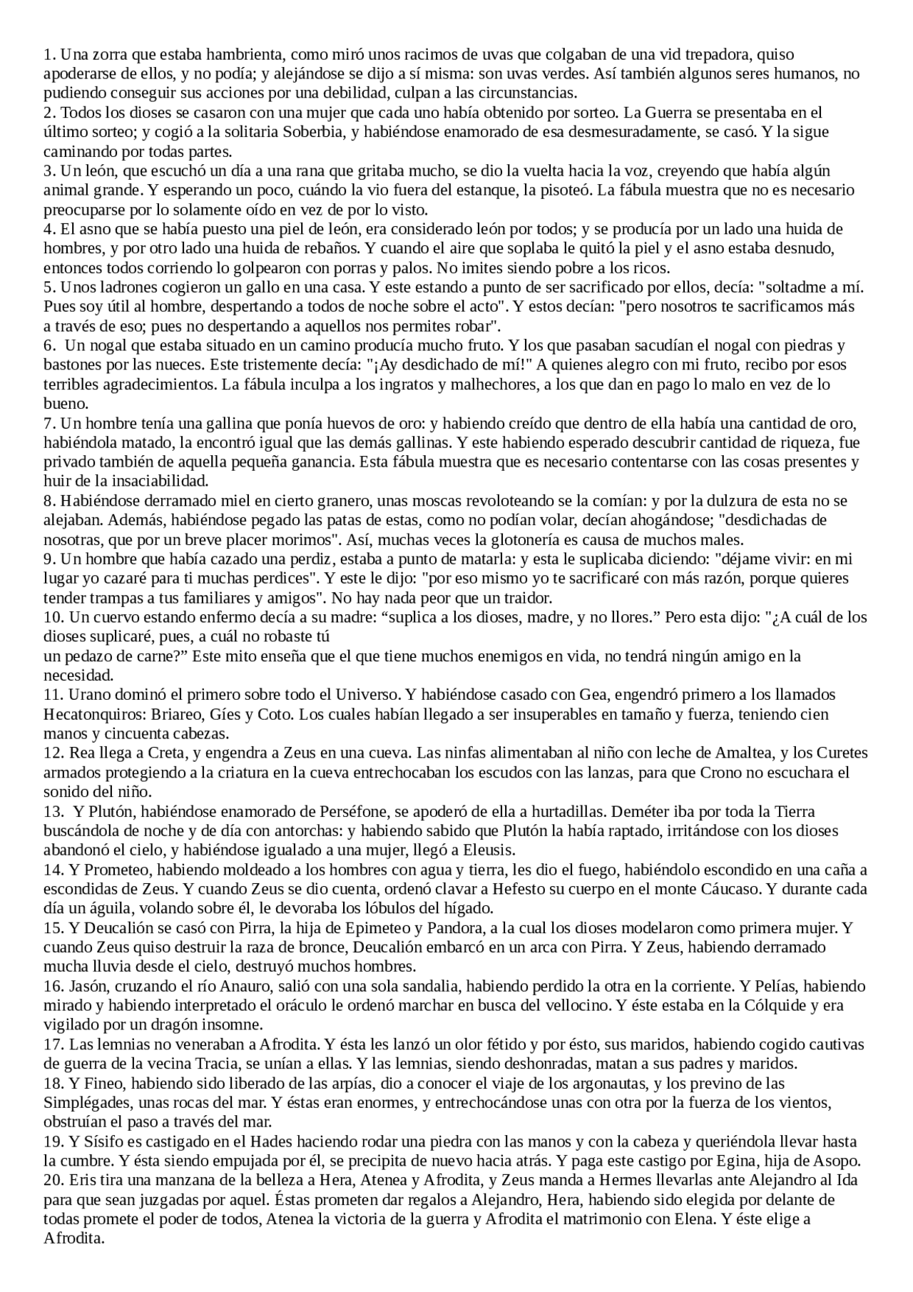 Textos griego traducido - Docsity