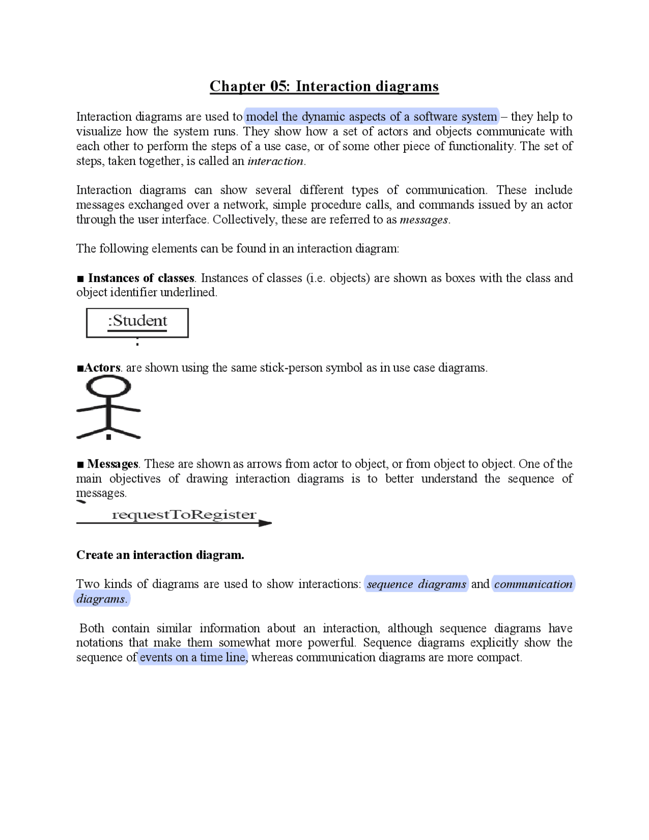 Object Oriented System Analysis And Design Lecture Notes Docsity