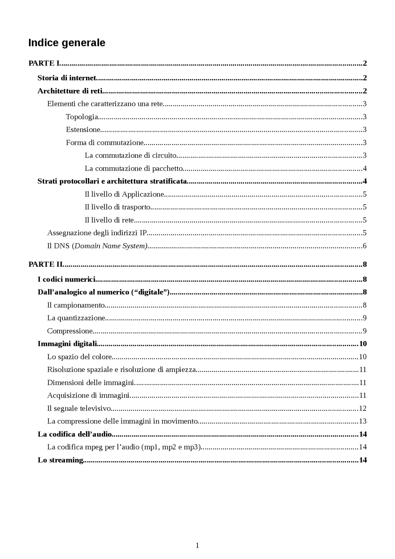 Reti Internet E Calcolatori Docsity