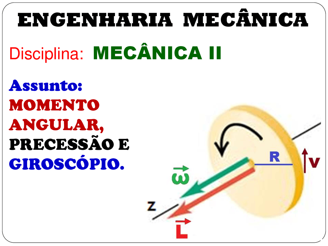 09 Mecânica II - Movimento Angular - Docsity