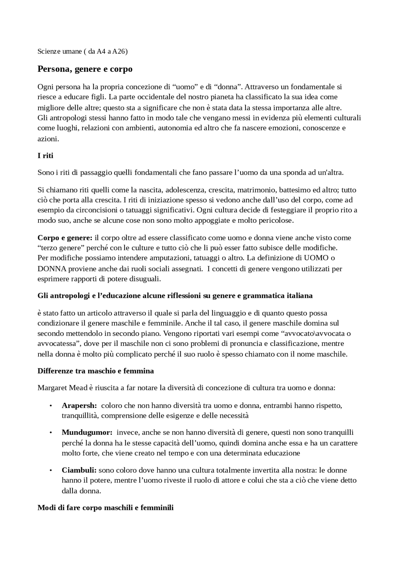 Riassunto Di Sociologia Docsity