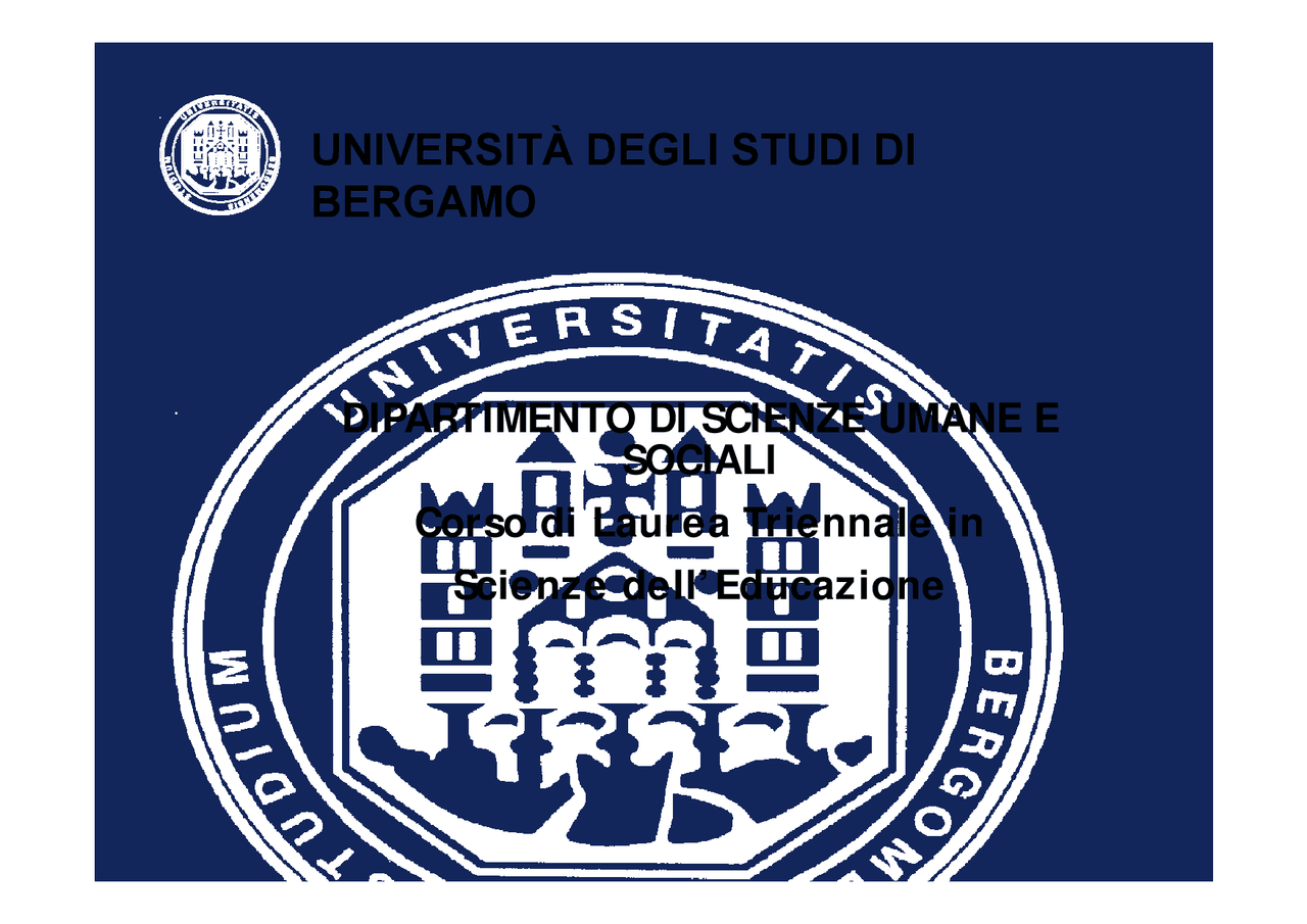 Corso Di Psicologia Dello Sviluppo Berti Ae Bombi As Docsity