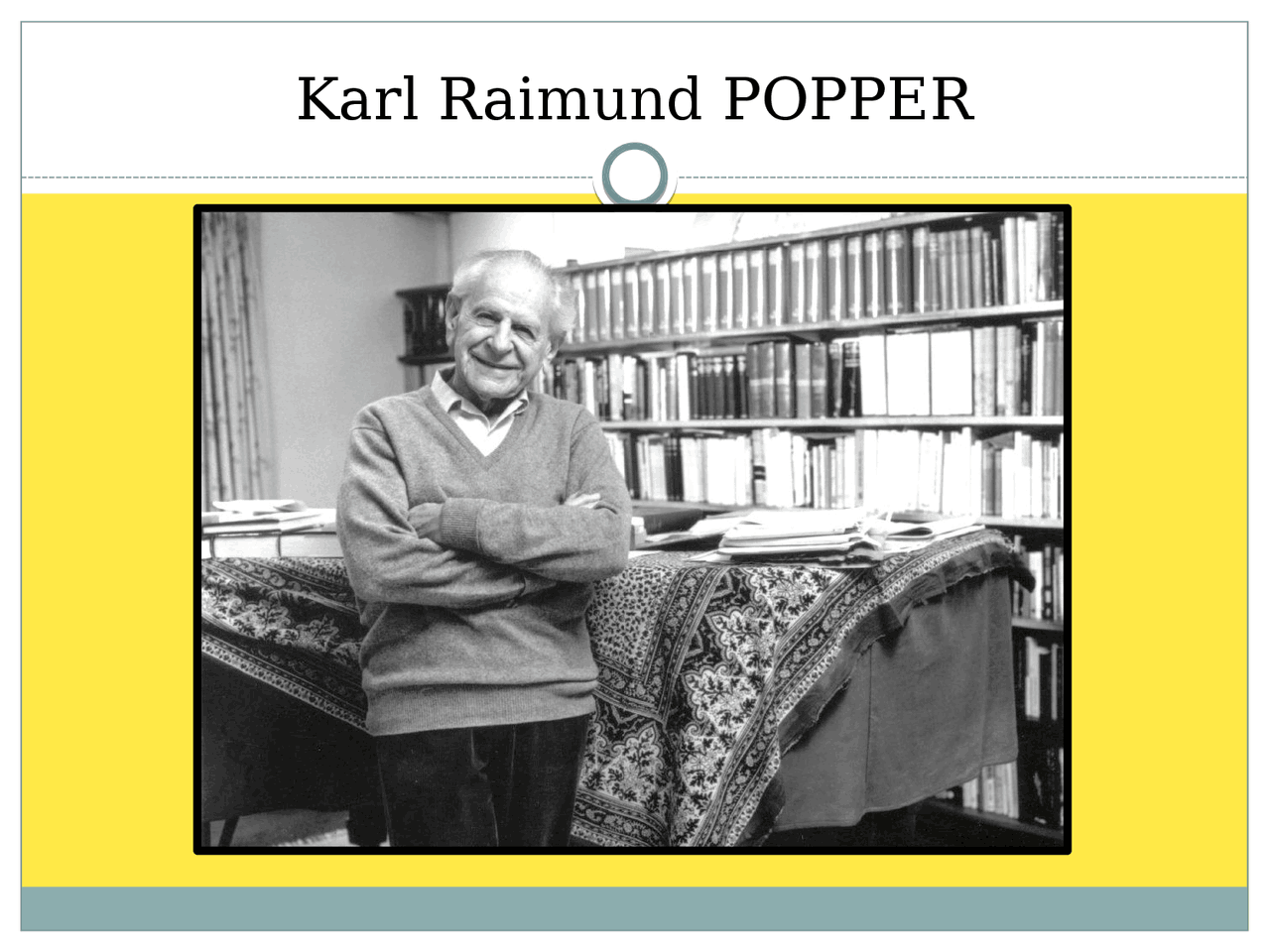 Filosofo karl raimund popper - Docsity