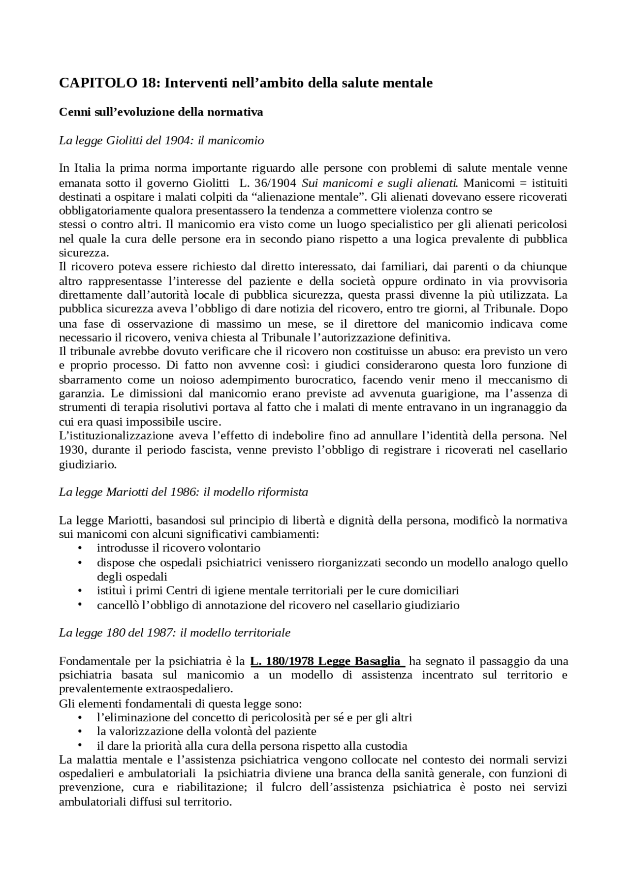 Linee Guida E Procedure Servizio Sociale Docsity