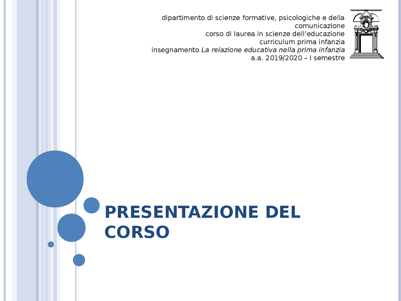 Immagine Prima Infanzia Docsity