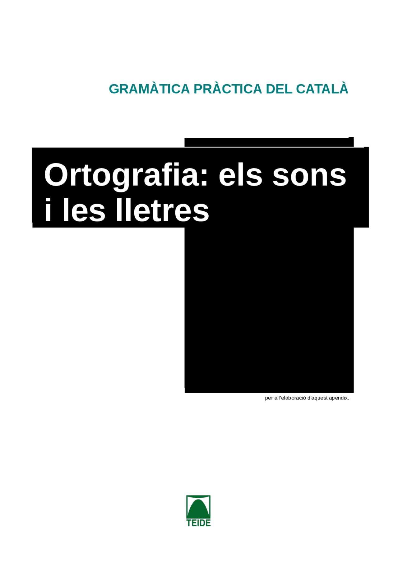 Fonètica De La Llengua Catalana Docsity
