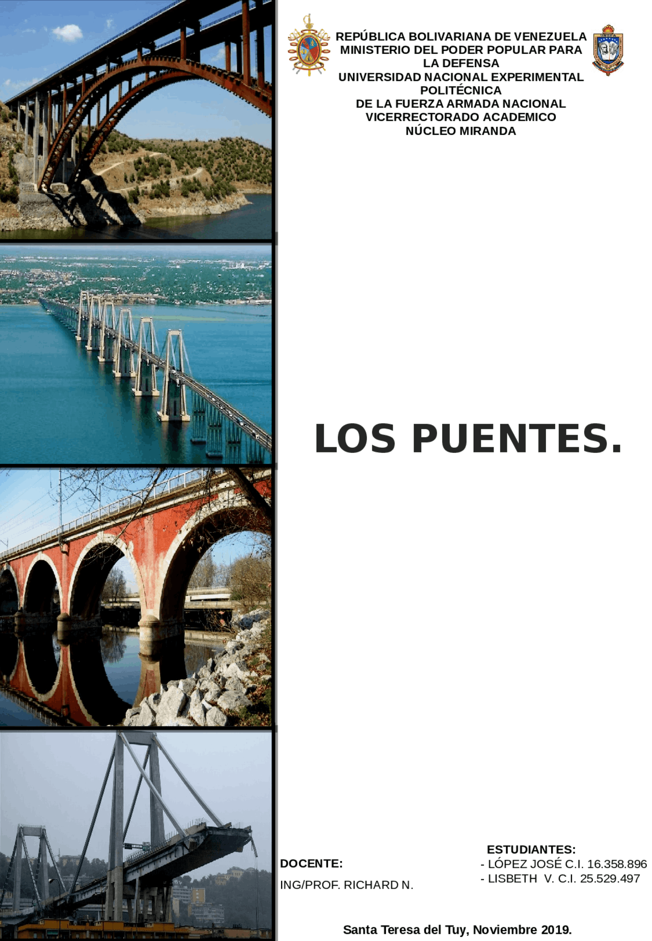 Puentes Tipos De Puentes Diapositivas De Ingeniería De Caminos