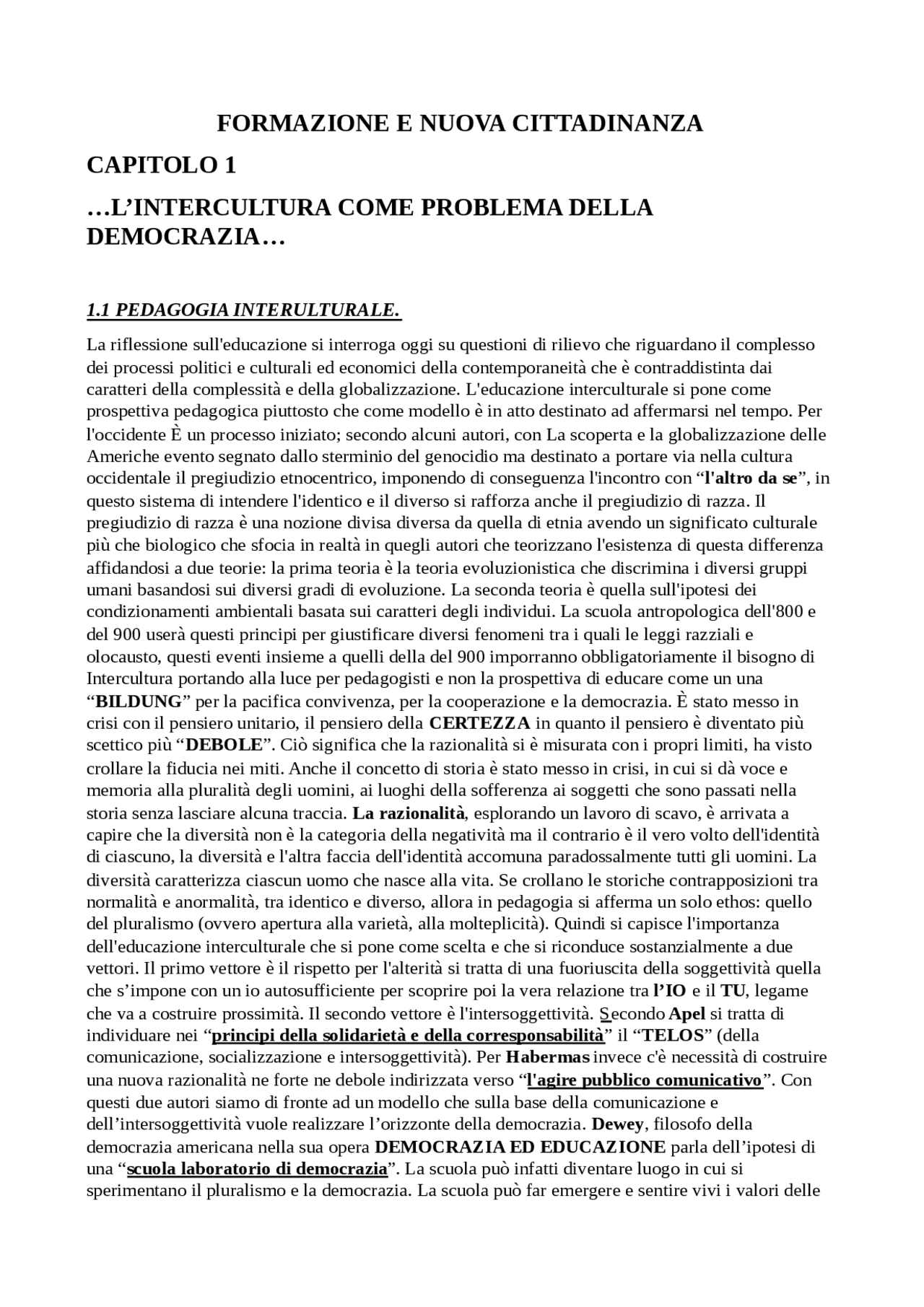 Pedagogia Della Comunicazione Docsity