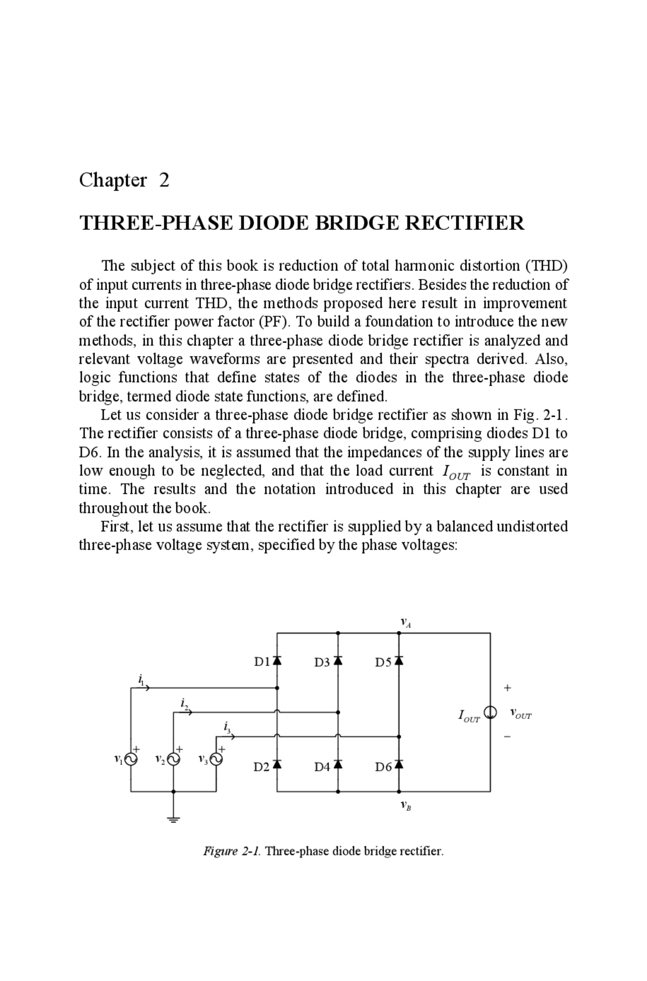 THREE-PHASE DIODE BRIDGE RECTIFIER - Docsity