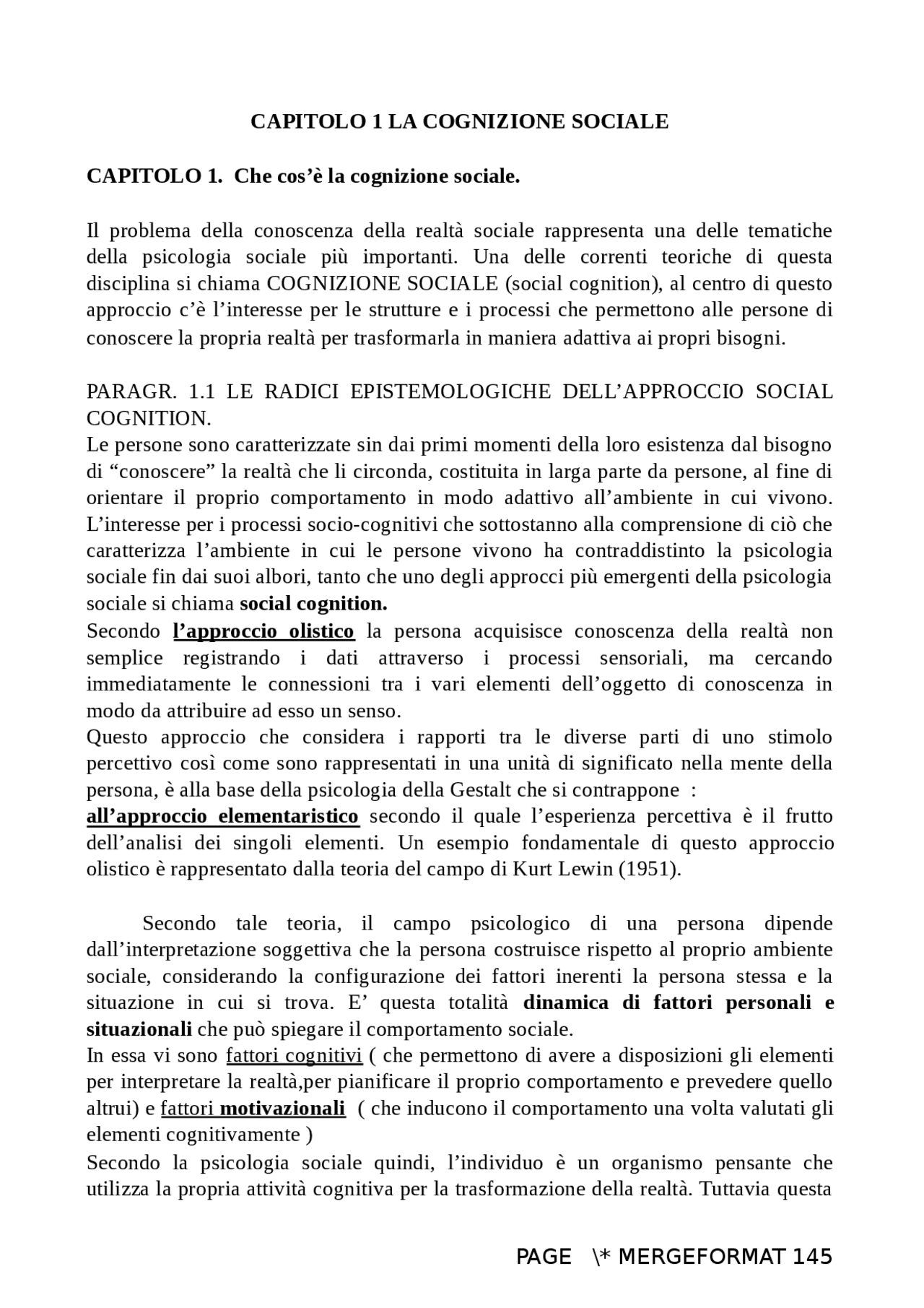 Manuale Psicologia Sociale Palmonari Cavazza Docsity