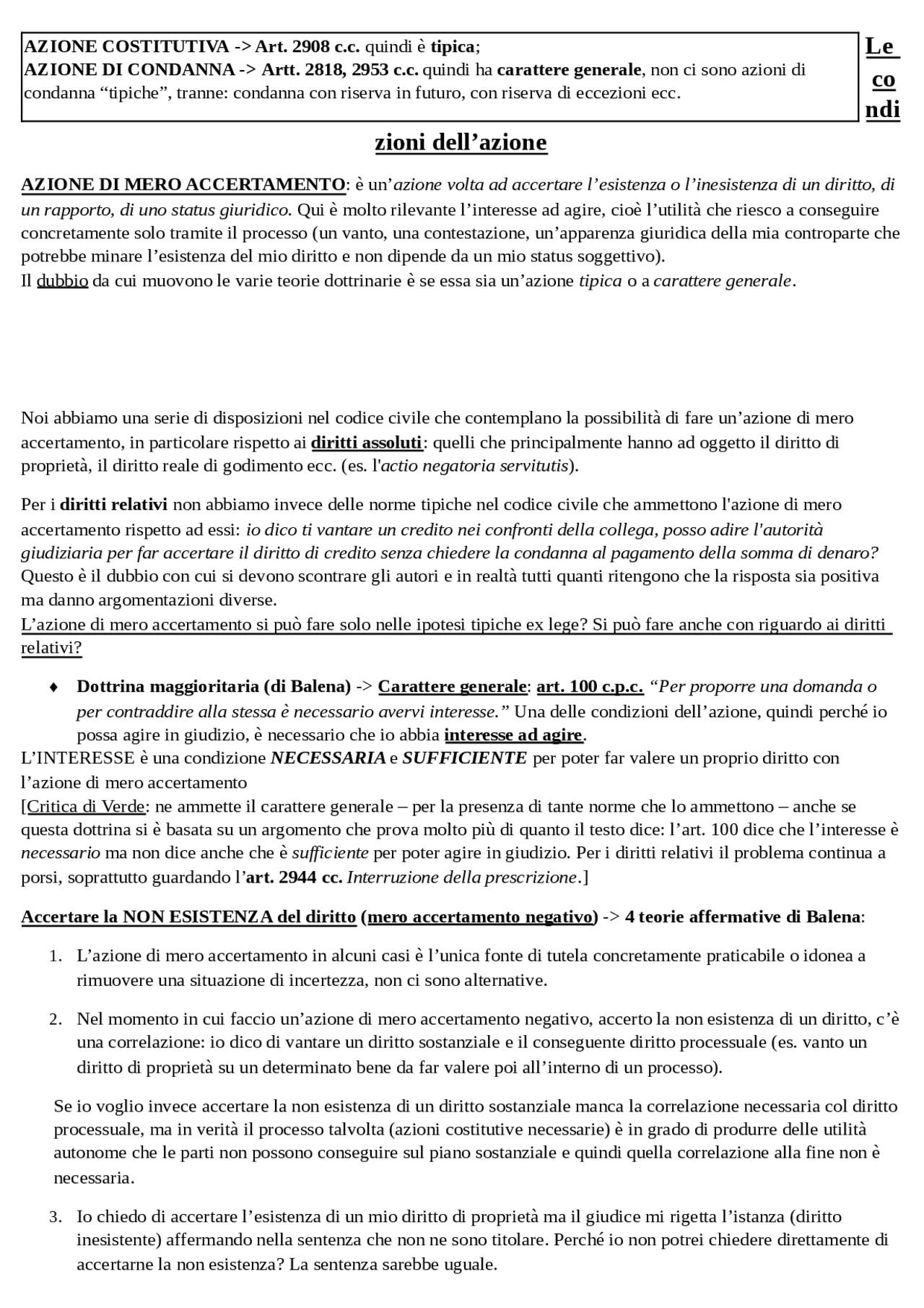 Appunti Procedura Civile 1 Docsity