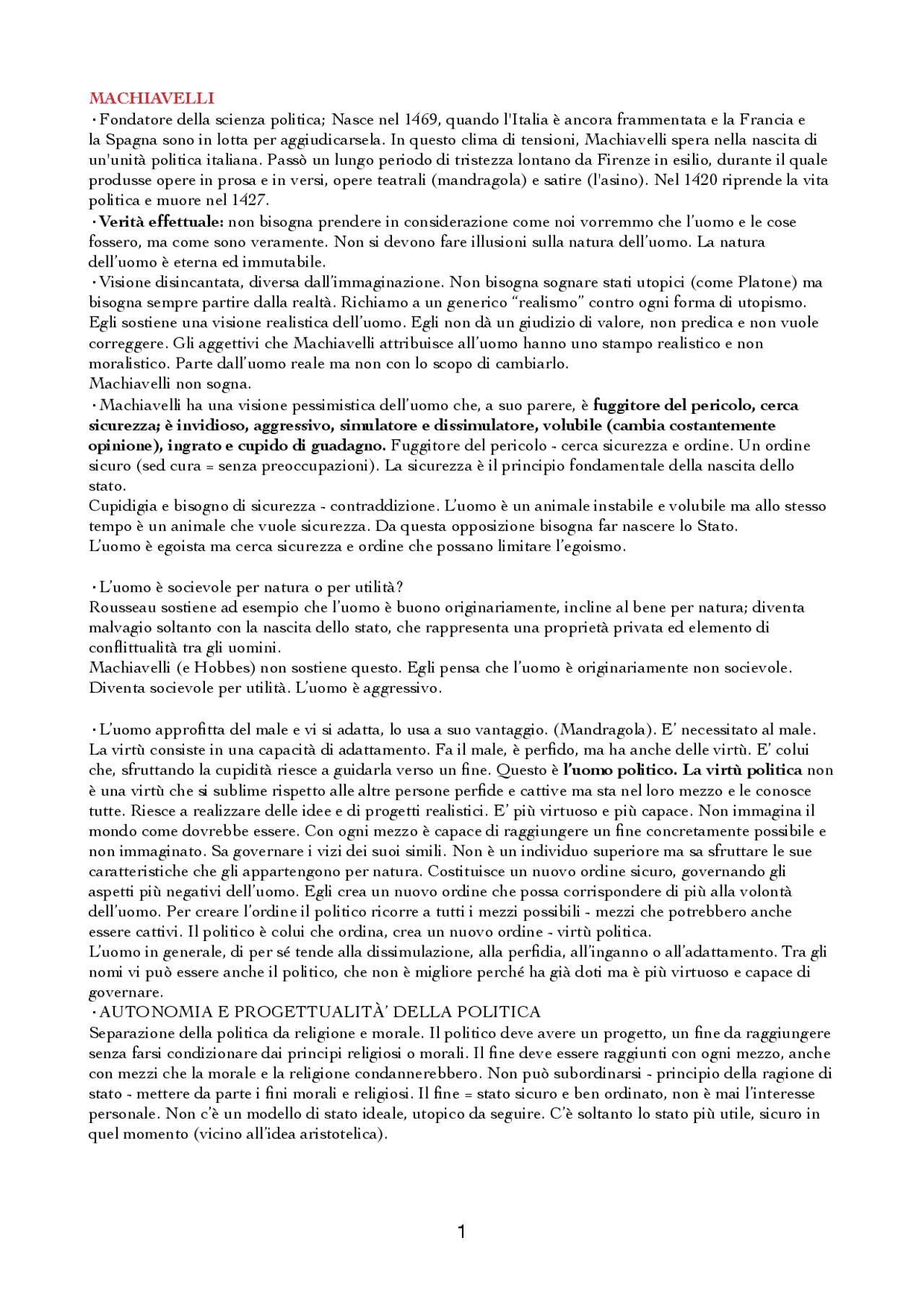 Appunti Di Filosofia Per Le Superiori Docsity