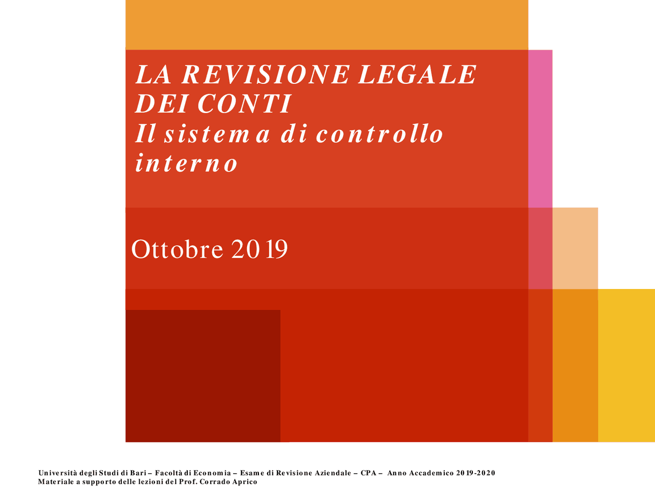 Principi Contabili Internazionali Docsity