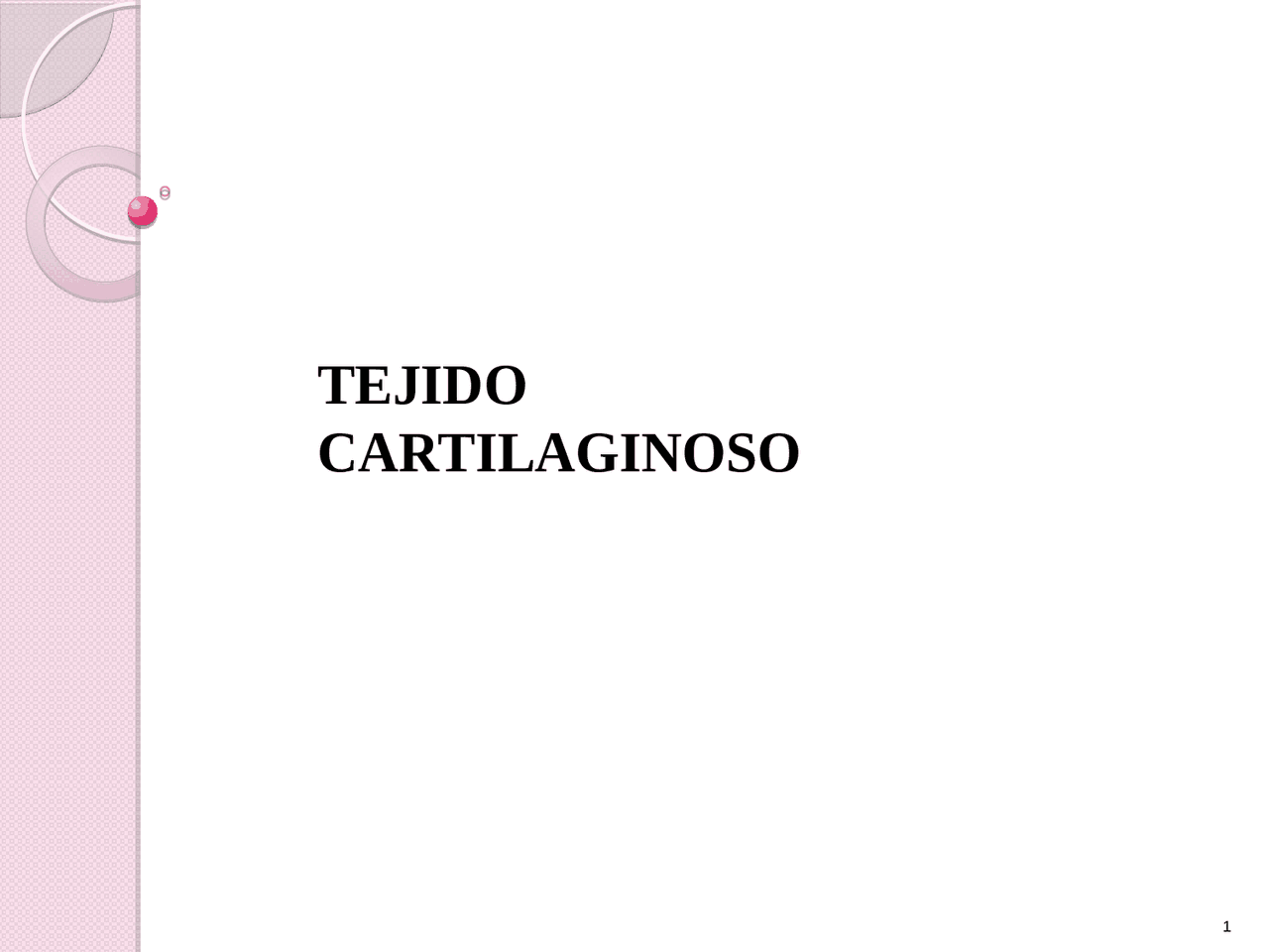 Tejido Cartilaginoso Diapositivas De Histología Docsity
