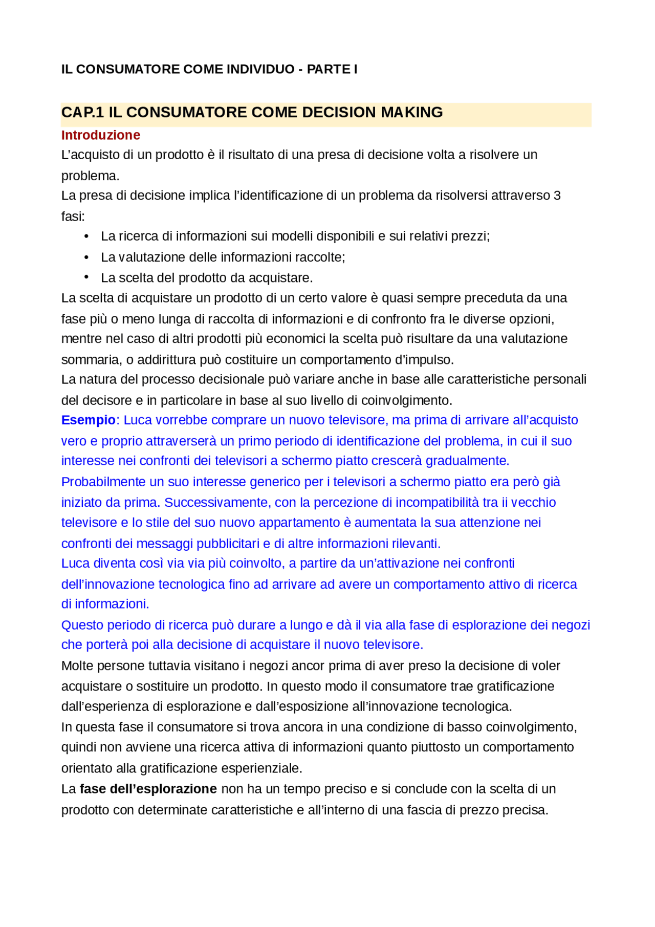 Psicologia Dei Consumi E Neuromarketing Docsity