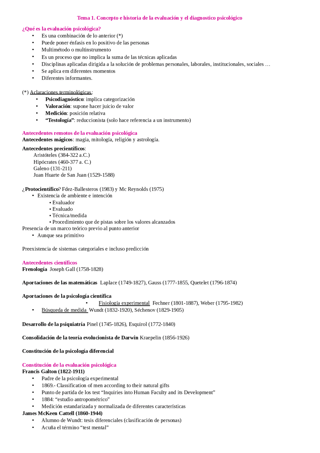 Tema 1 Intervención Y Tratamiento Docsity