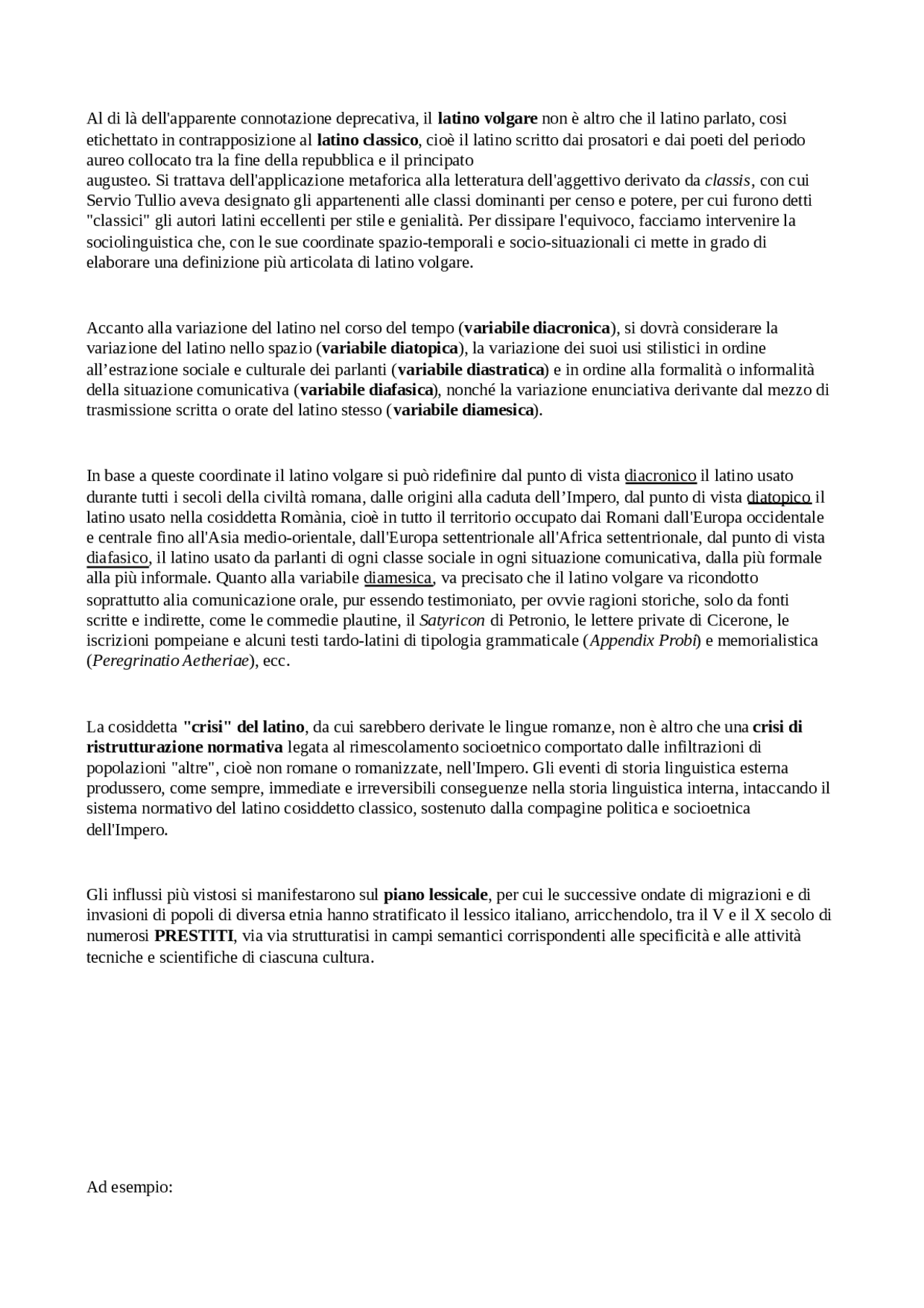 Riassunto Slide Storia E Grammatica Doc 1 Docsity