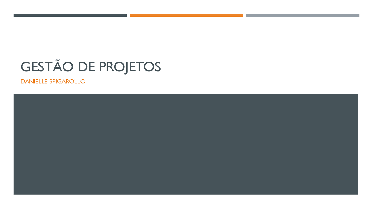 Gestão De Projetos Aula Docsity