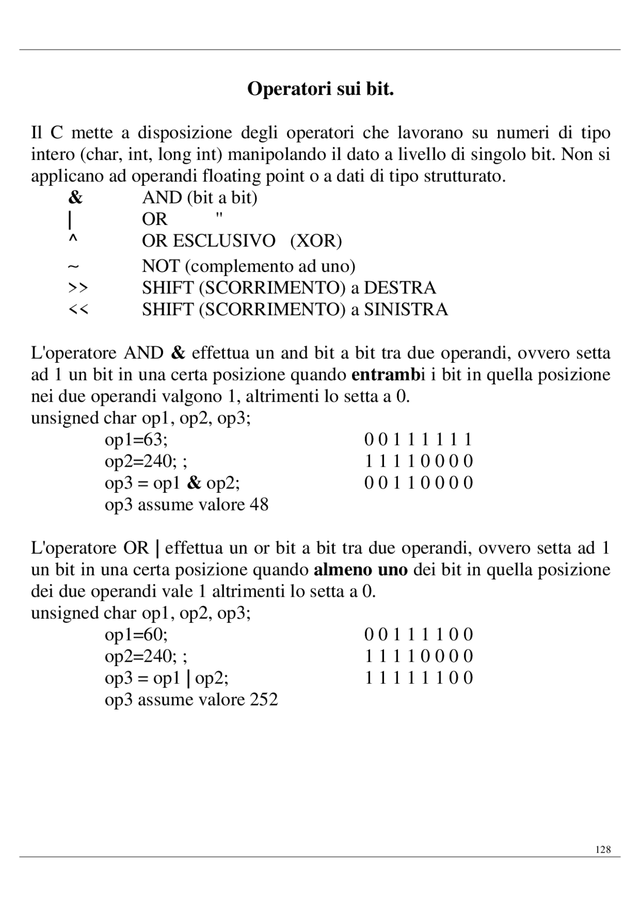 Basi Della Lingua Di Programmazione C Docsity