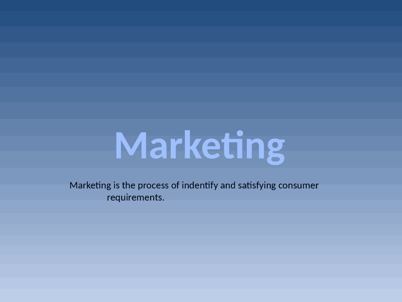 Marketing And E Marketing Docsity