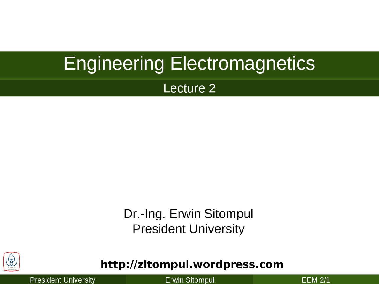 Engineering electomagnatics - Docsity