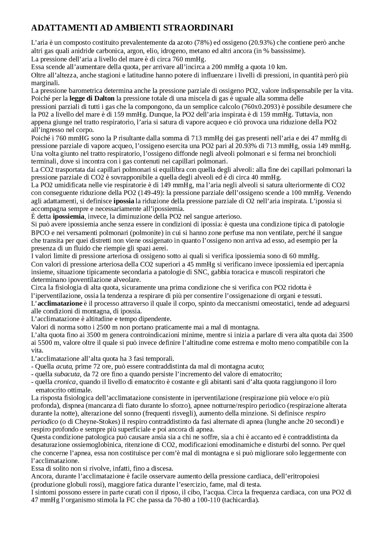 Esame Di Fisiologia Docsity