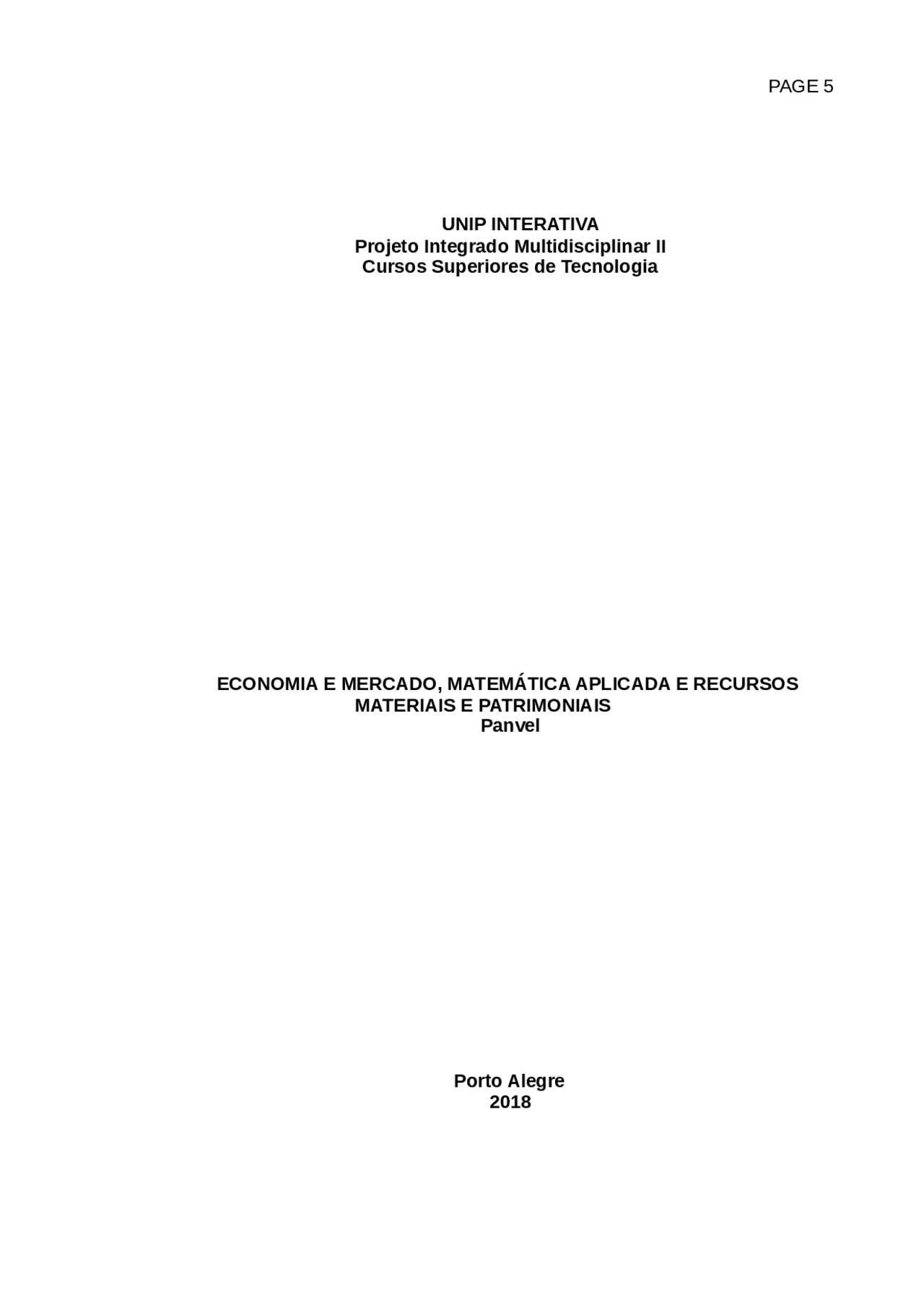 Pim Ii Gestão Ambiental Docsity