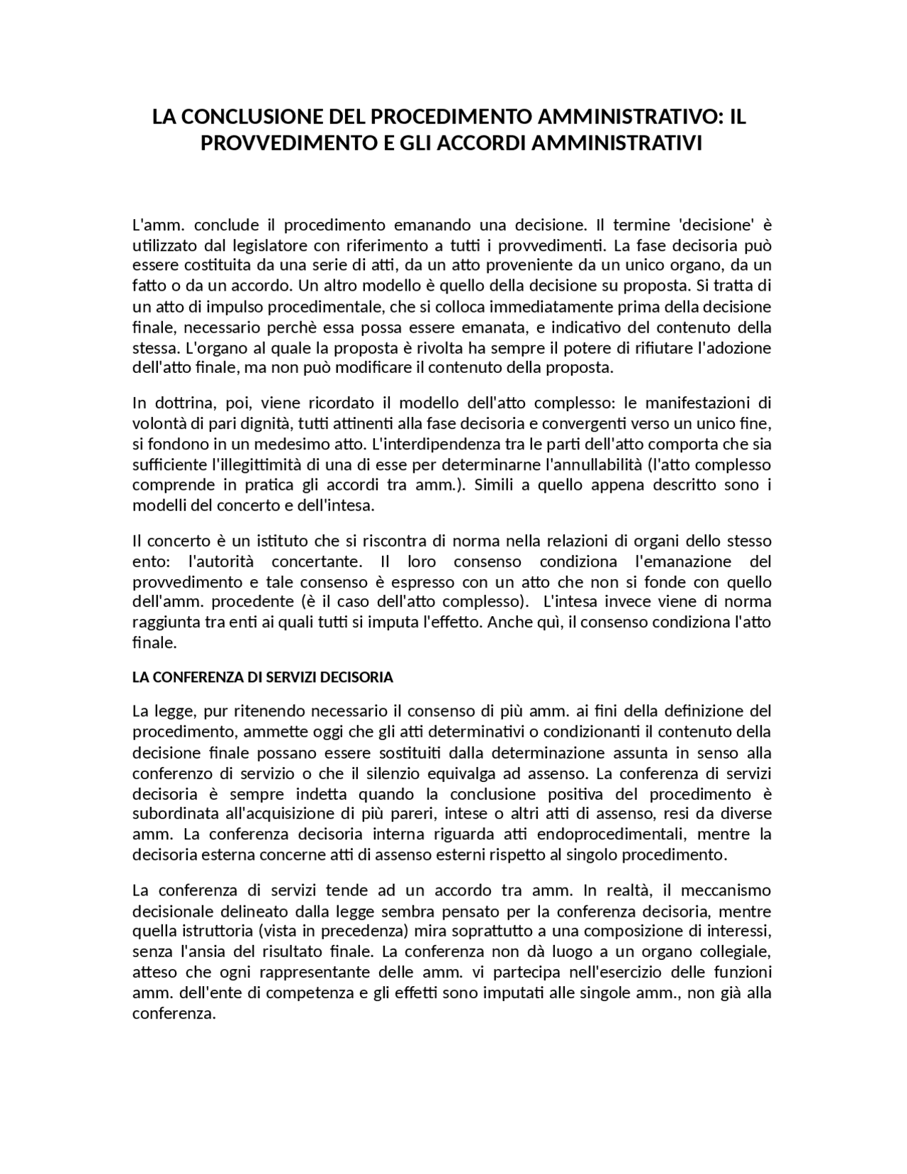 Manuale Di Diritto Amministrativo Elio Casetta 2018 Docsity