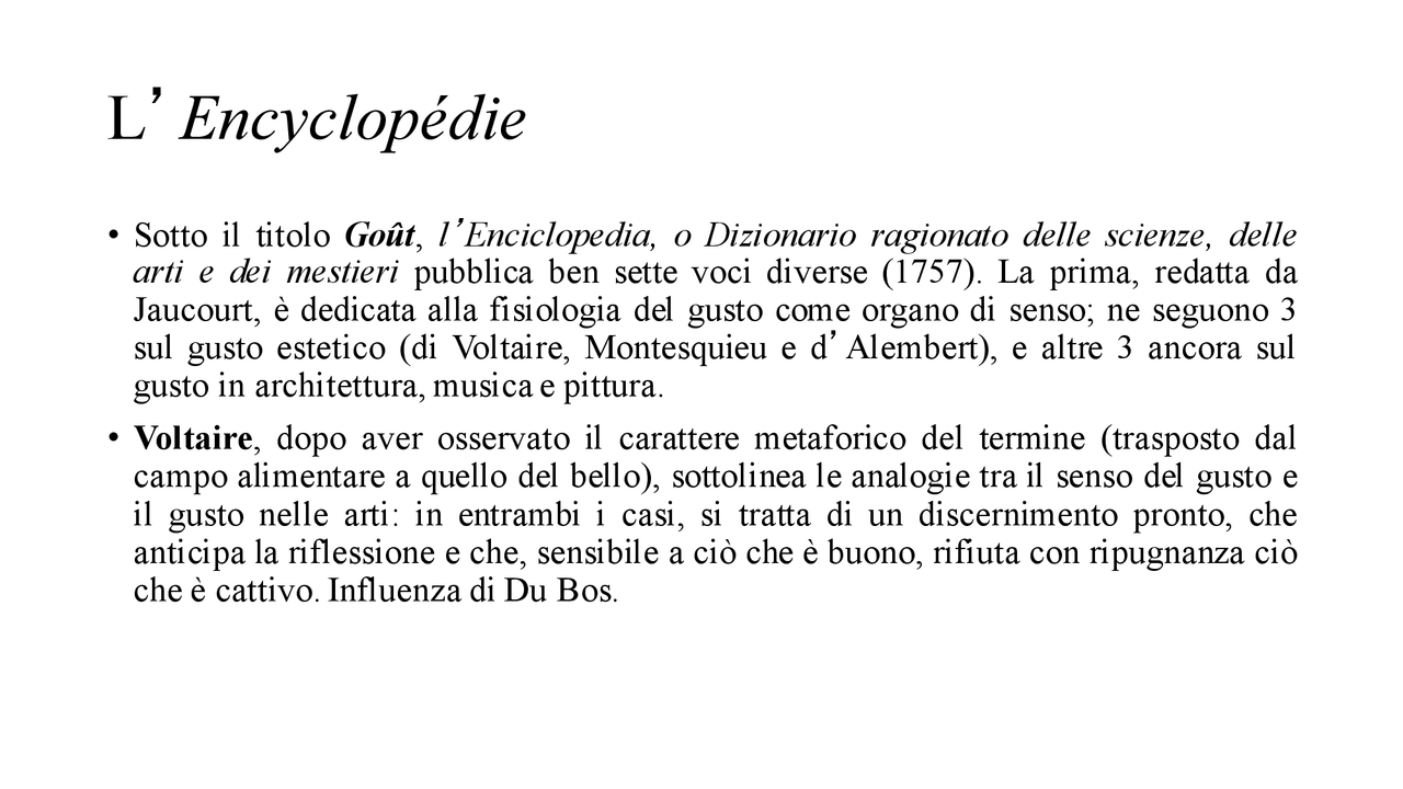 Slide Inerenti A Estetica Filosofica Docsity