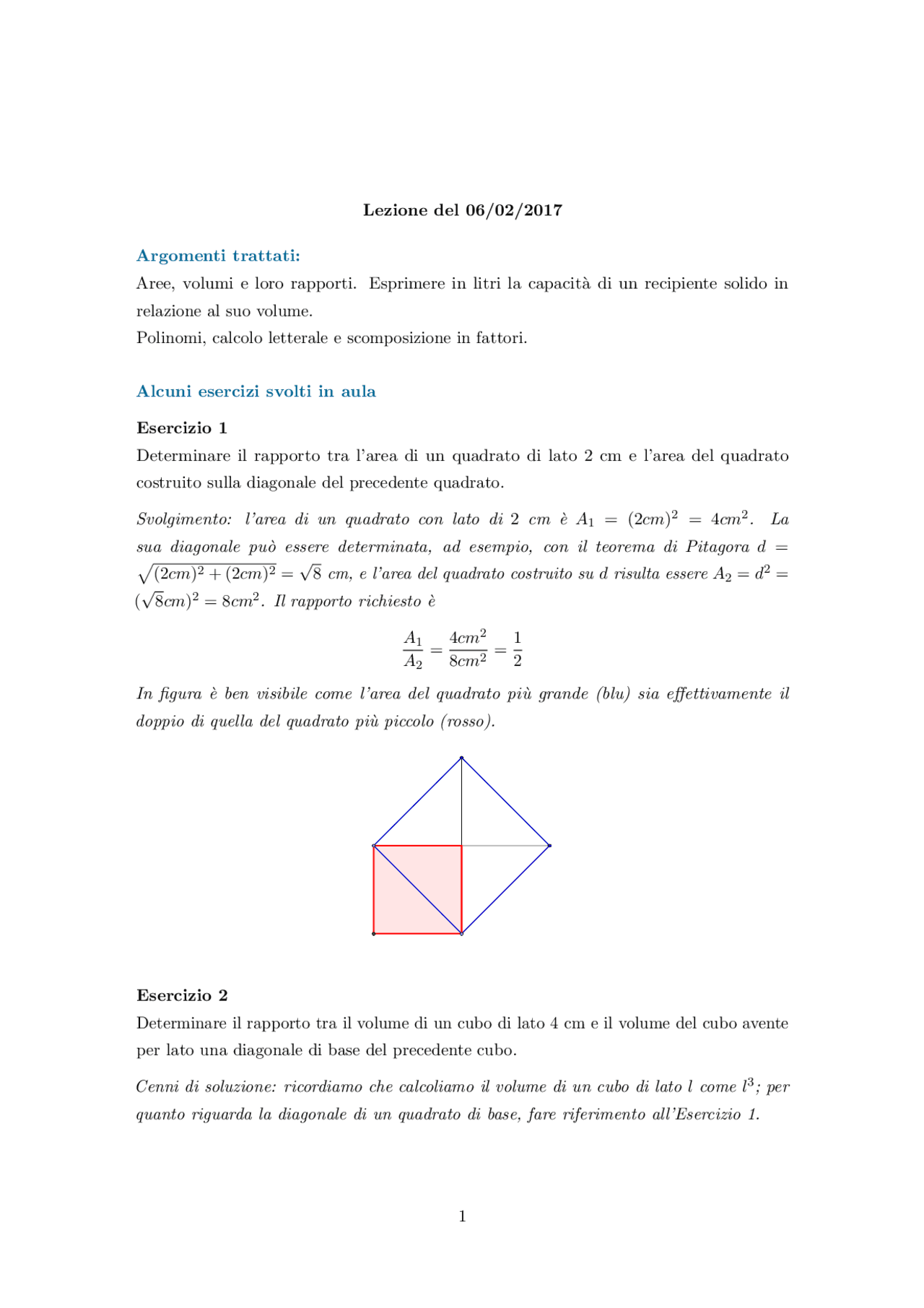 Spiegazioni Di Matematica Docsity