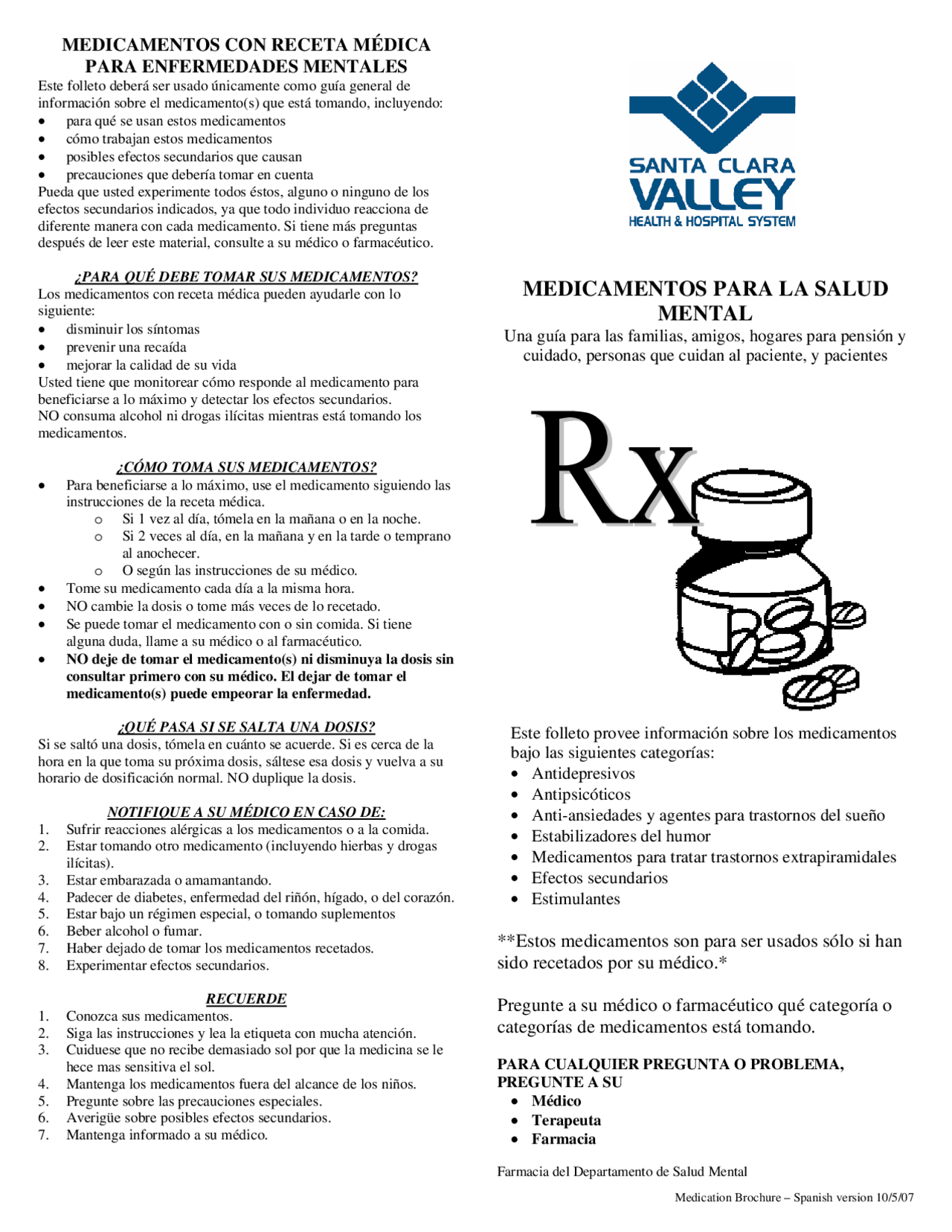 Medicacion Psiquiatrica Apuntes De Psiquiatría Docsity