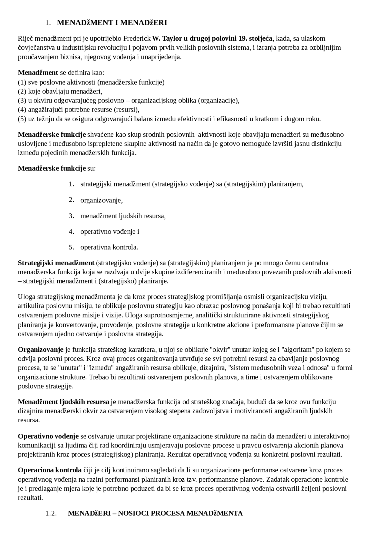 Menadžment U Socijalnom Radu Skripte Predlog Menadžment Ljudskih