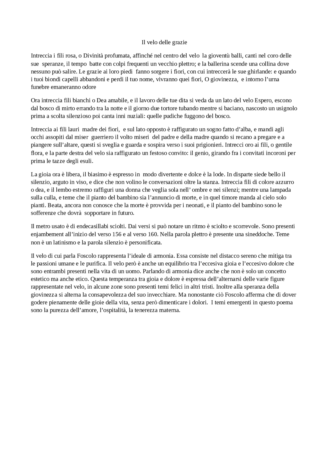 Le Grazie Docsity