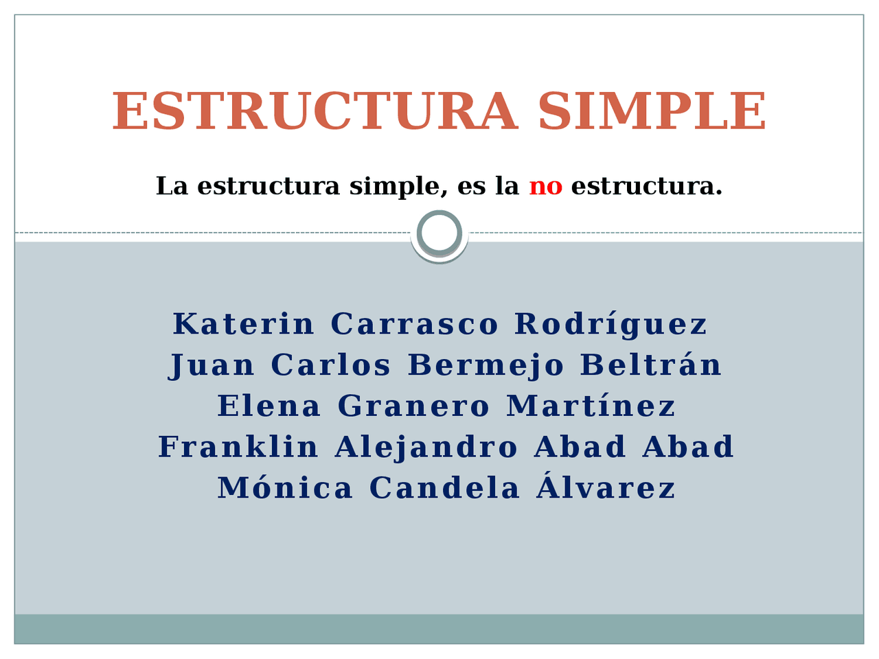Estructura simple, organizacion del trabajo 1º rr.ll y rr.hh | Apuntes ...