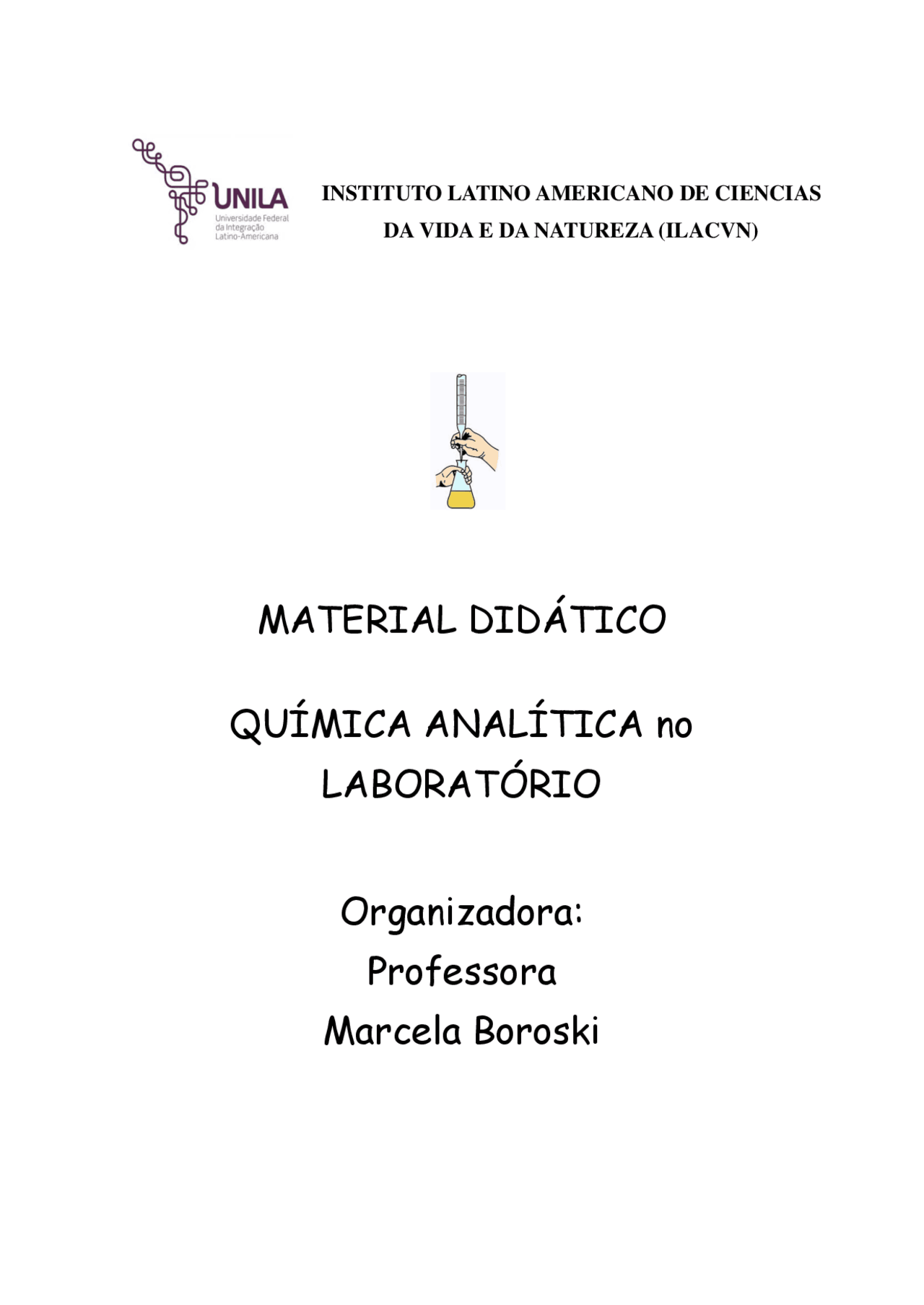 Apostila Quim Analitica Agosto 2019pdf Docsity