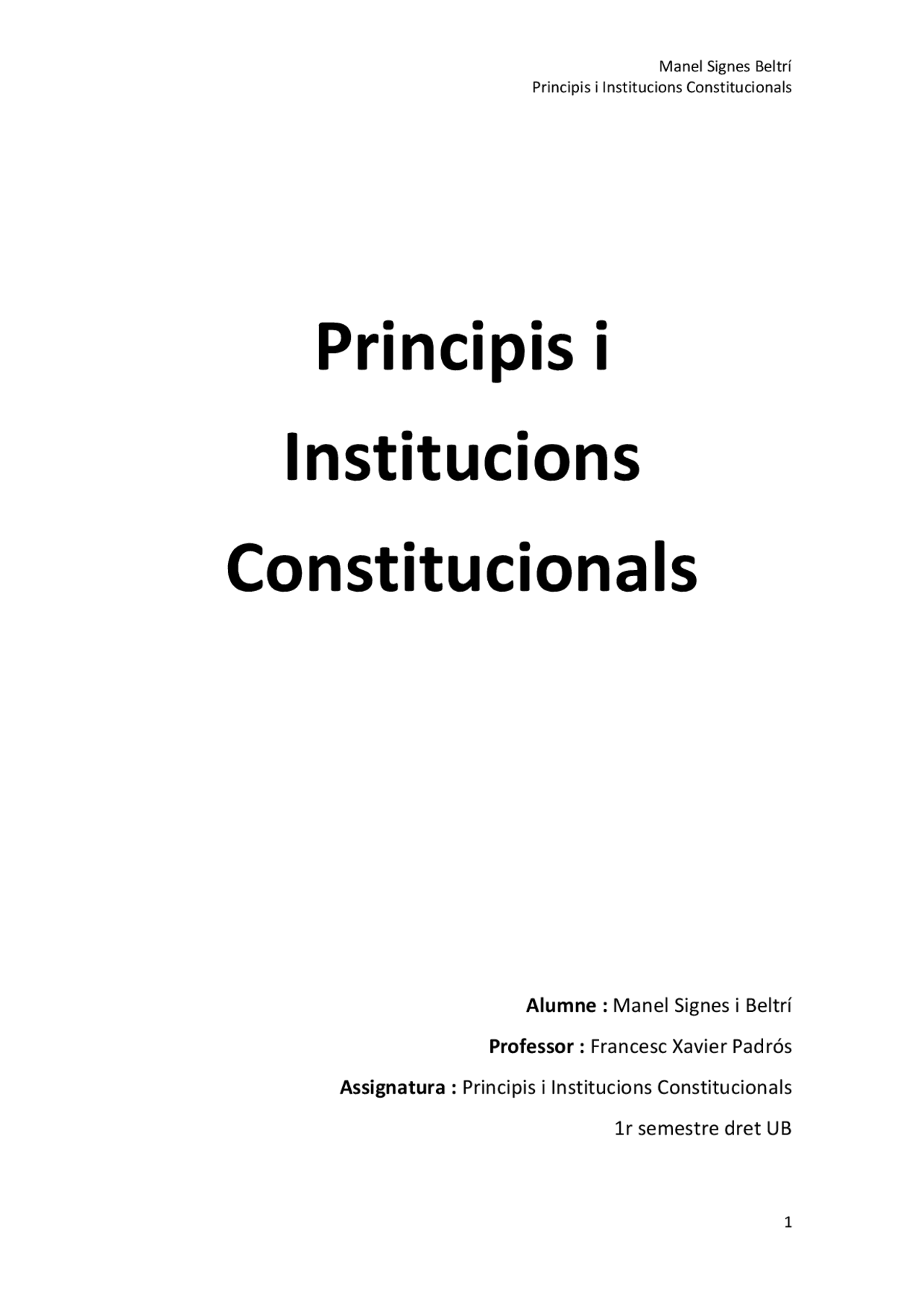 1er Parcial Constitucional Docsity
