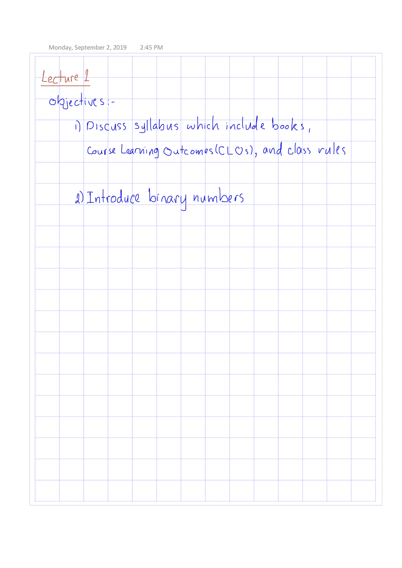 Logic Design Lecture 1 Docsity