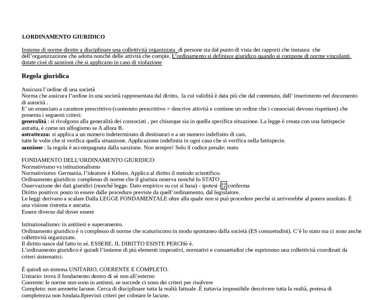 Appunti Diritto Pubblico Docsity