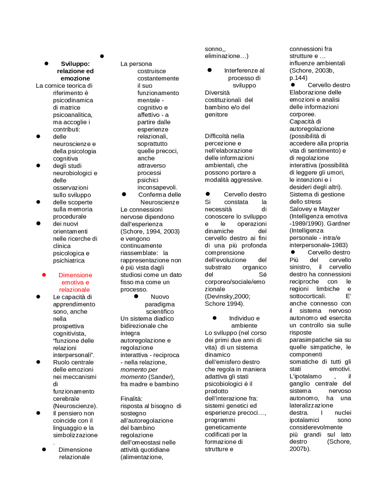 Psicoanalisi E Inclusione Docsity