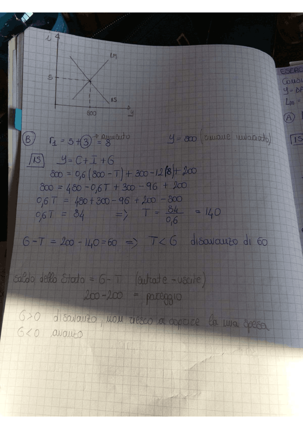 Esercizi Di Macroeconomia Docsity