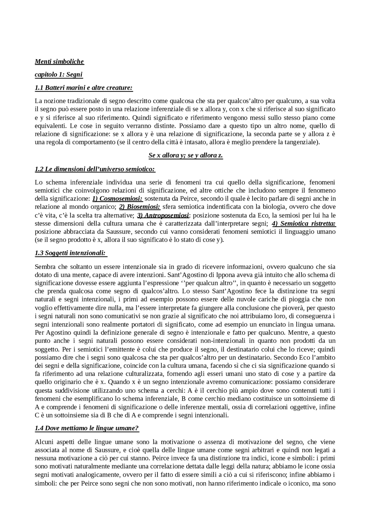 Sintesi Del Libro Di Marco Mazzone Menti Simboliche Docsity