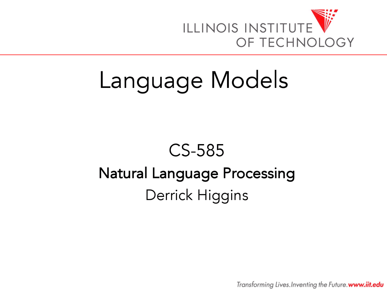 Natural Language Processing Lecture Notes Natural Language Processing