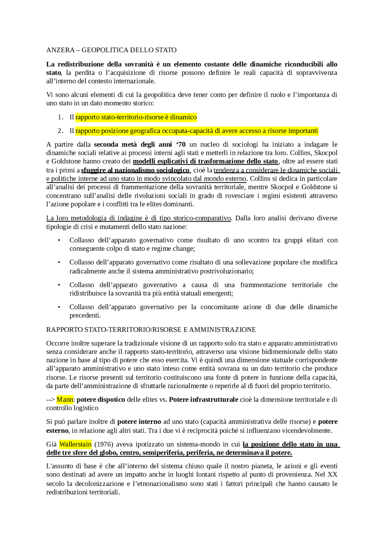 Prima Parte Del Libro Di Anzera Docsity
