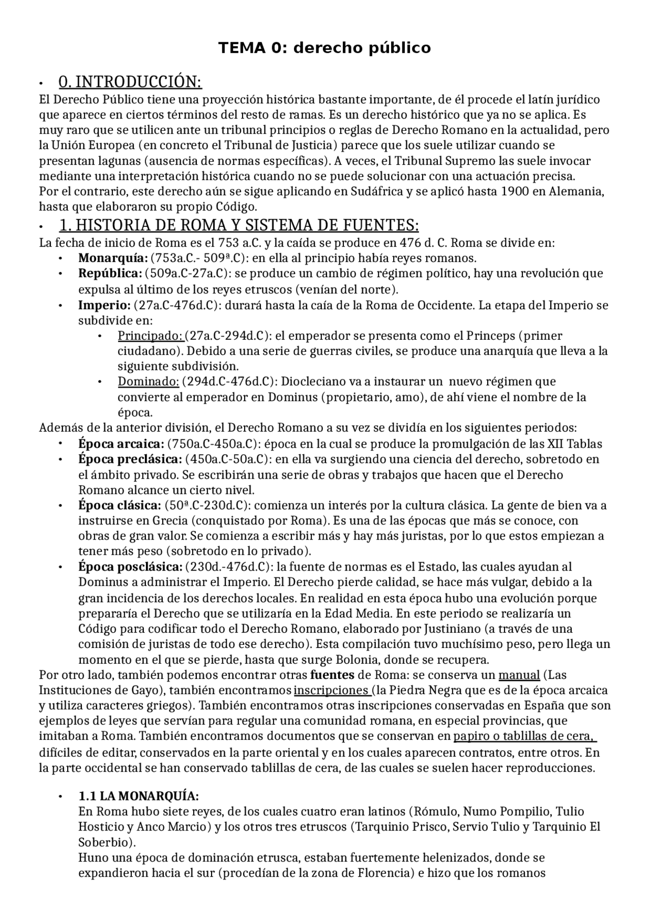 ResÚmenes Derecho Privado Romano Docsity
