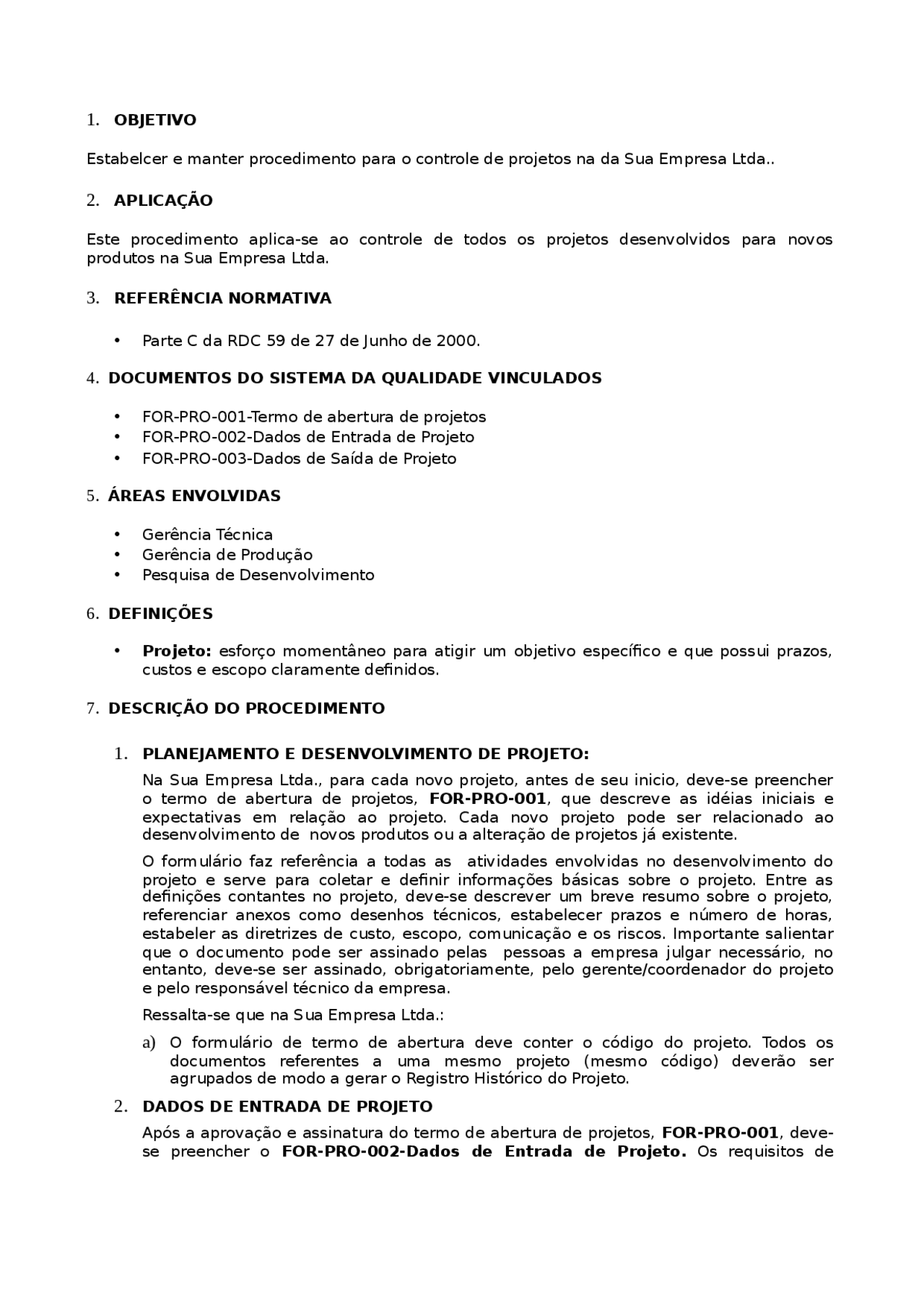 Modelo Controle De Projeto Trabalhos Máquinas Docsity