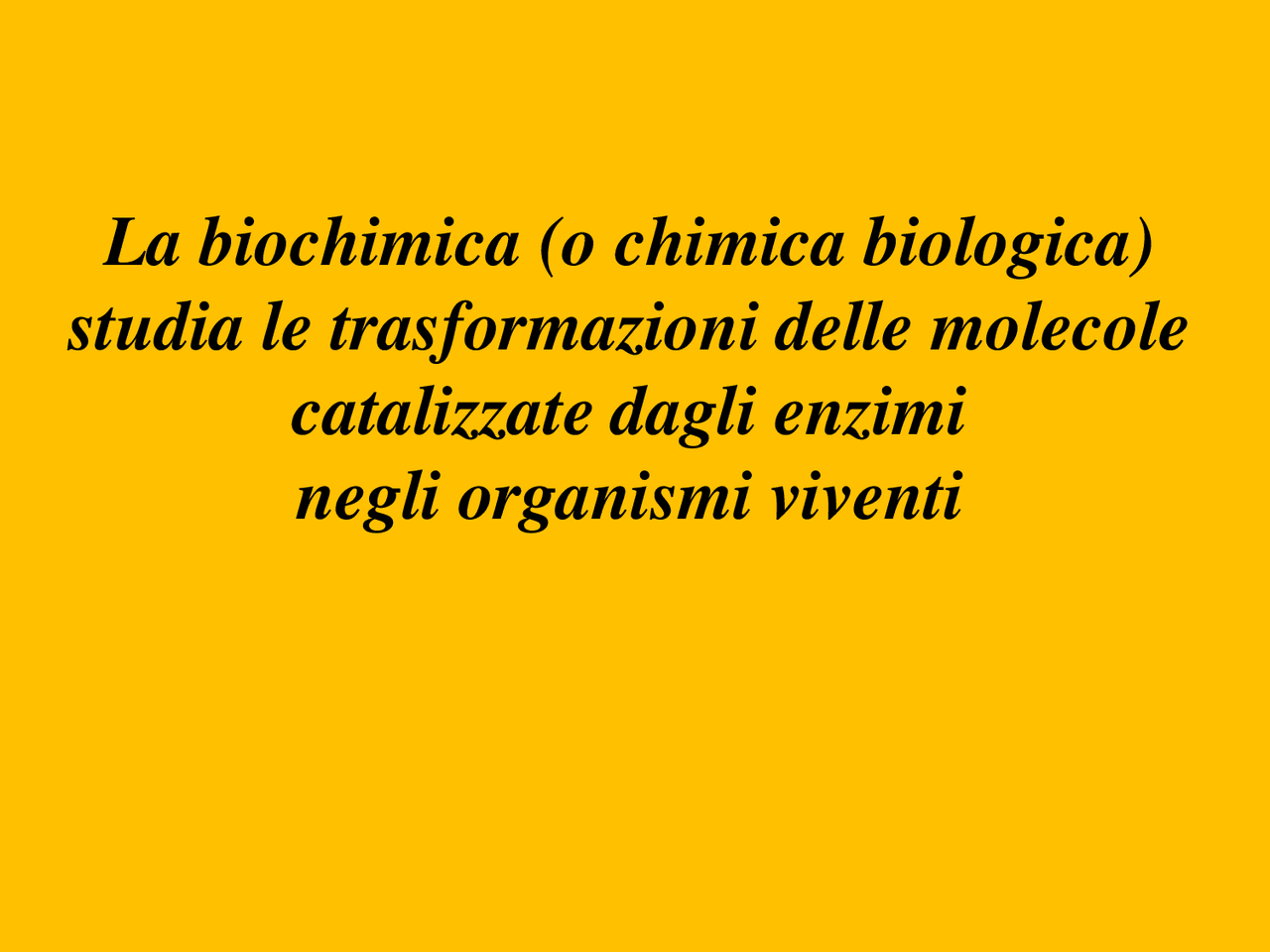 Slides Di Biochimica Docsity