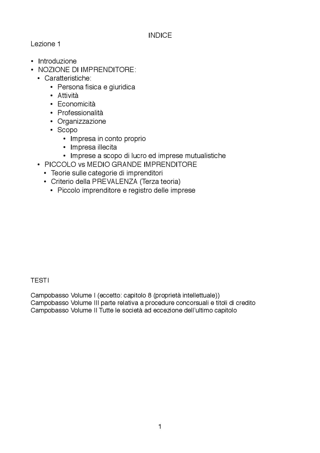 Commerciale 1 Riassunto Completo Docsity